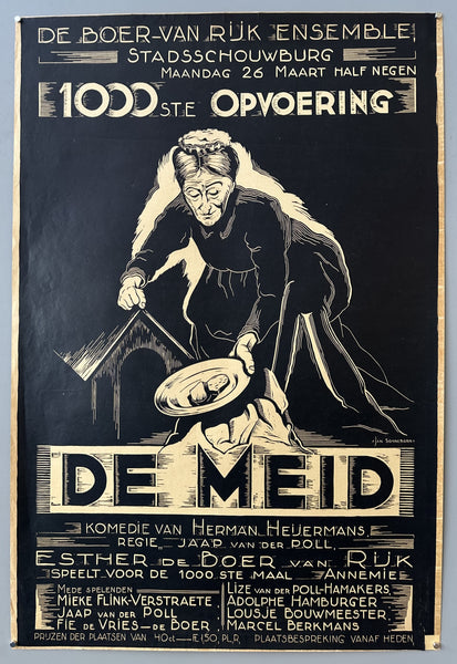De Meid - The Maid – Poster Museum