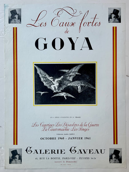 Les Eause Fortes de Goya Poster – Poster Museum