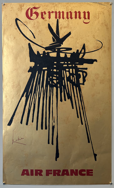 Georges Mathieu Air France: Germany – Poster Museum