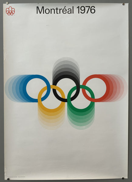 Montreal 1976 Olympic Logo – Poster Museum
