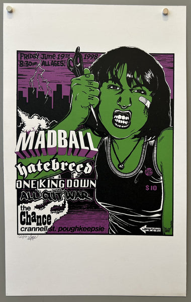 Madball Hatebreed One King Down All Out War...The Chance – Poster Museum