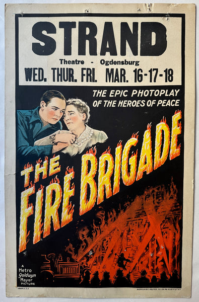 The Fire Brigade Poster – Poster Museum