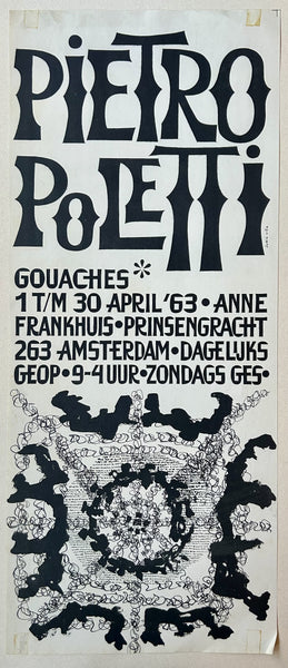 Pietro Poletti Anne Frankhuis Poster – Poster Museum