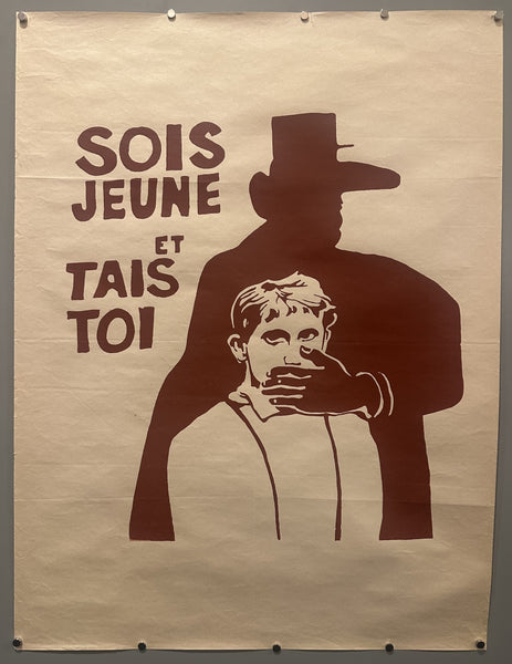 Sois Jeune Et Tais Toi – Poster Museum