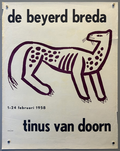 Tinus Van Doorn De Beyerd Breda – Poster Museum