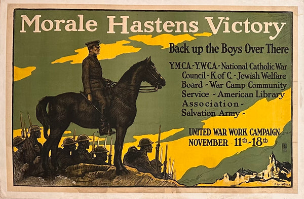Morale Hastens Victory – Poster Museum