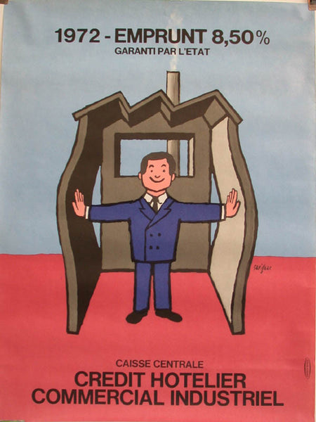 1972 emprunt credit hotelier – Poster Museum