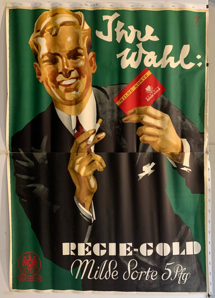 Regie-Gold Milde Sorte Poster – Poster Museum