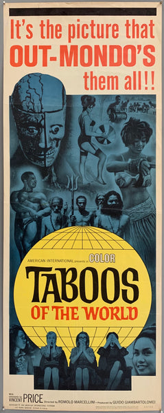 Taboos of the World (I tabù) Poster – Poster Museum