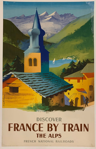 Discover France by Train Travel Poster #3 – Poster Museum