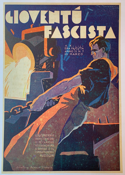 Gioventu Fascista Magazine - March 1932, Vol. 7 – Poster Museum