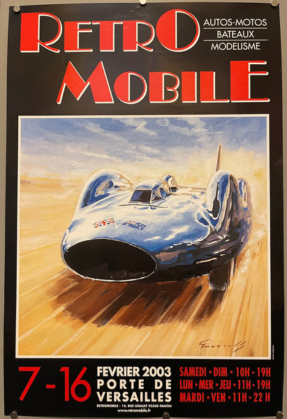 Retromobile 2003 Poster – Poster Museum
