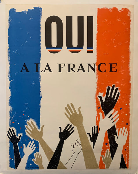 Oui A La France Poster – Poster Museum