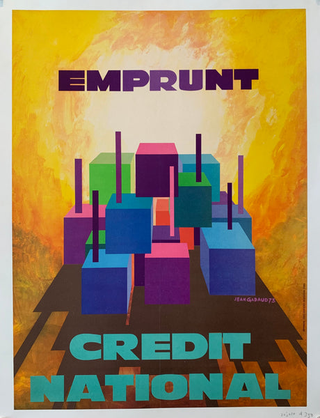 Emprunt Credit National Poster 1 – Poster Museum