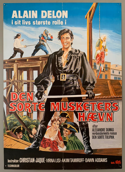 Den Sorte Musketer's Hævn – Poster Museum