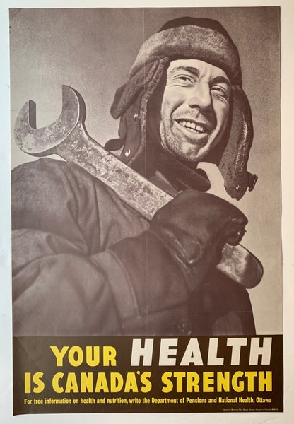 Your Health is Canada's Strength Poster – Poster Museum