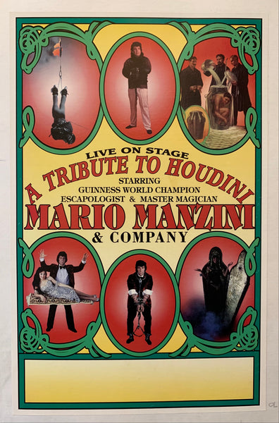 A Tribute to Houdini Poster – Poster Museum