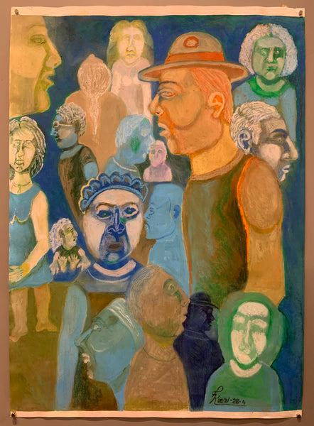 Paul Kohn Untitled Painting #317 – Poster Museum