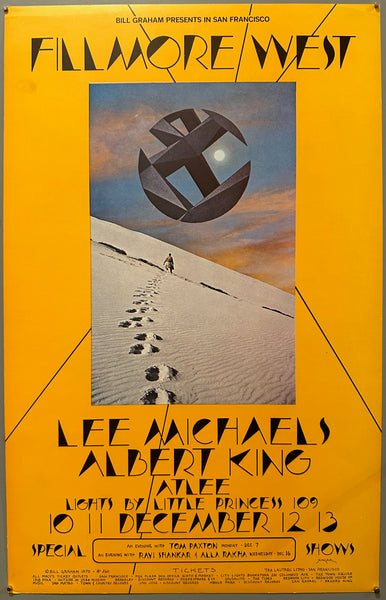 Lee Michaels and Albert King at the Fillmore West Poster – Poster Museum