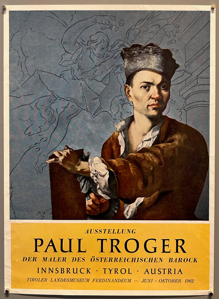 Ausstellung Paul Troger Poster – Poster Museum