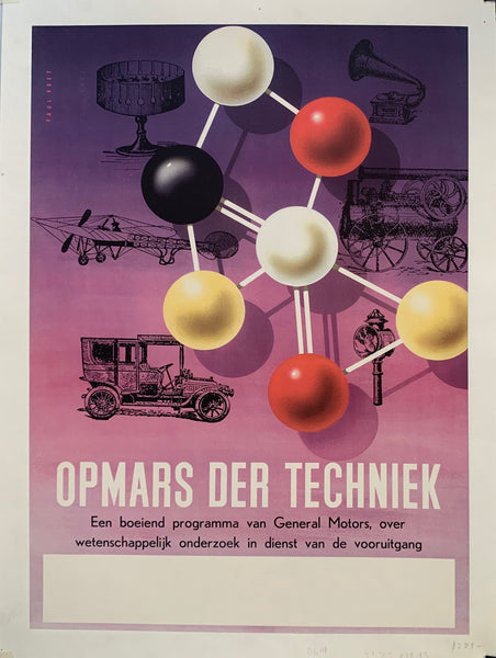 Opmars der Techniek – Poster Museum