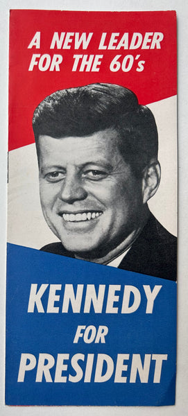 Kennedy for President Pamphlet – Poster Museum