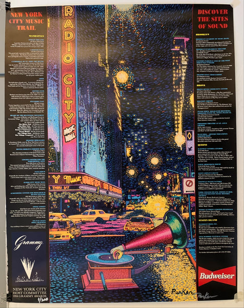 Grammy Awards New York City Music Trail 1994 – Poster Museum