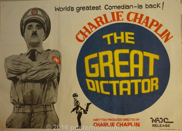 The Great Dictator – Poster Museum