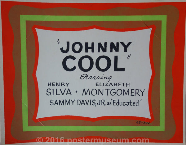 Johnny Cool – Poster Museum