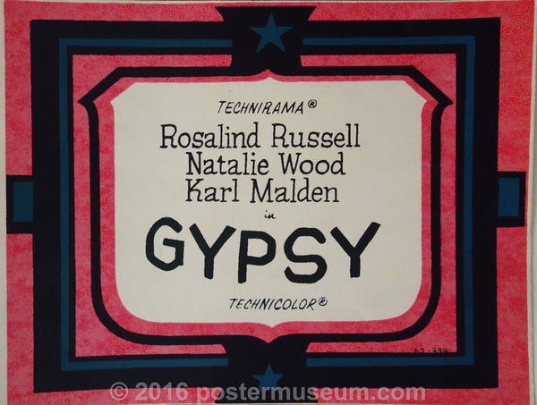 Gypsy – Poster Museum