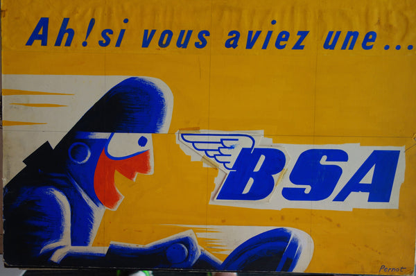 Ah! BSA (signed) – Poster Museum