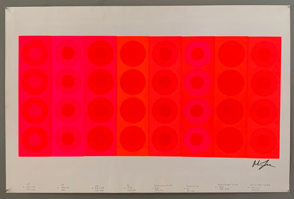 Neon Target Field #2 – Poster Museum