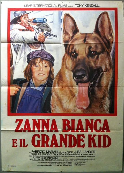 Zanna Bianca E Il Grande Kid – Poster Museum