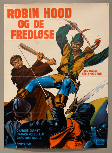 Robin Hood - Og De Fredløse – Poster Museum