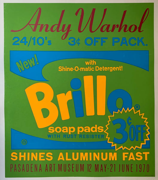 Andy Warhol Brillo Poster – Poster Museum