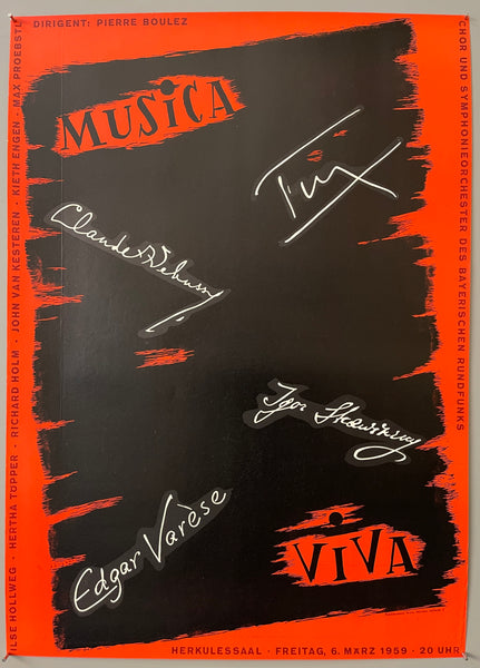 Musica Viva – Poster Museum