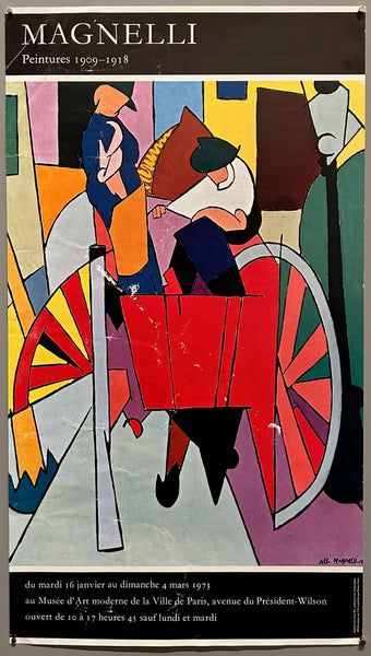 Magnelli Exhibition Poster – Poster Museum