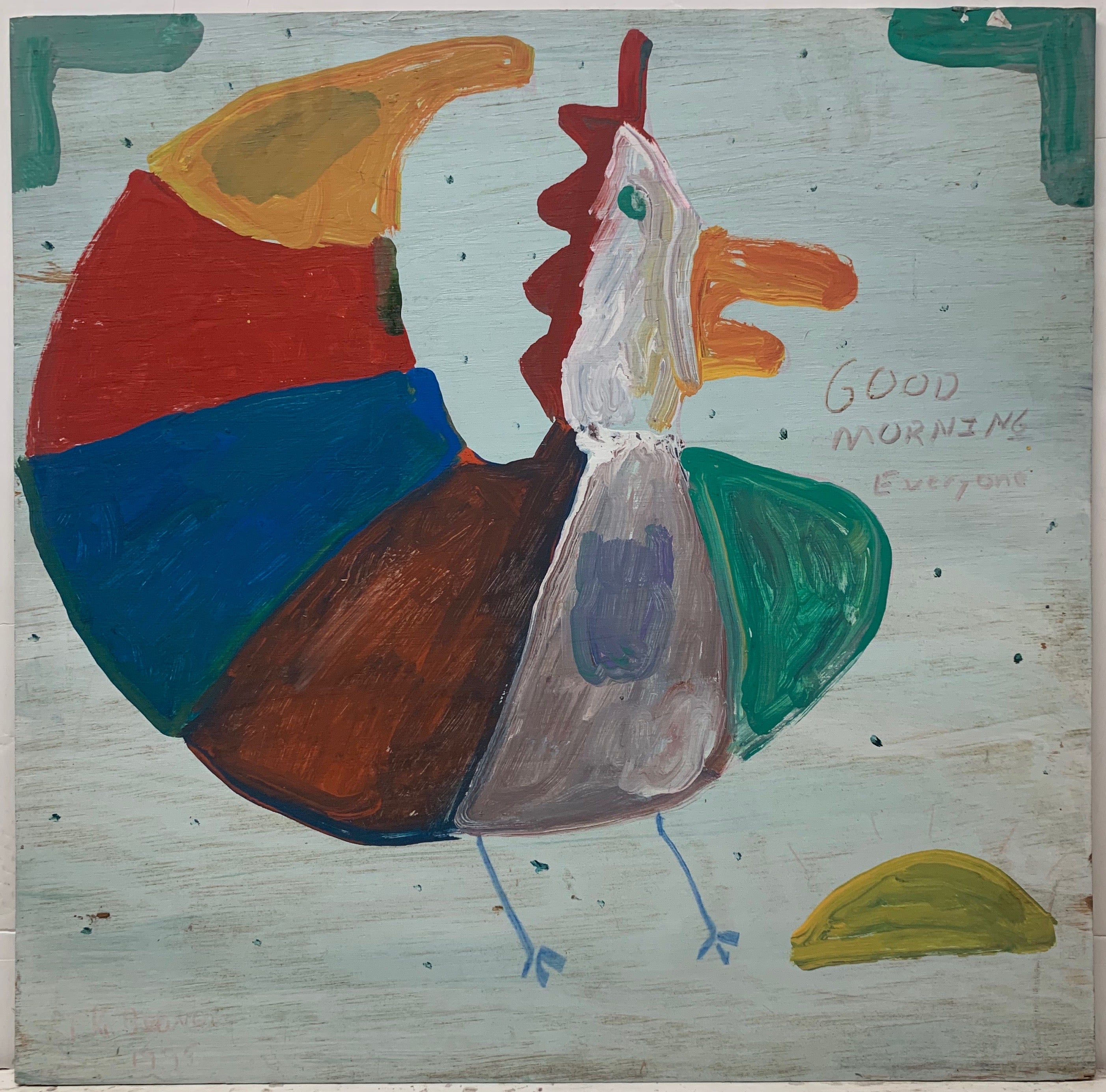 Good Morning Everyone #15 The Beaver Painting – Poster Museum