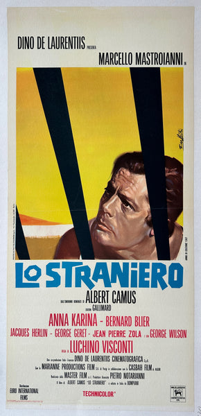 Lo Straniero Italian Film Poster – Poster Museum