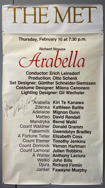 Arabella The Met Poster – Poster Museum