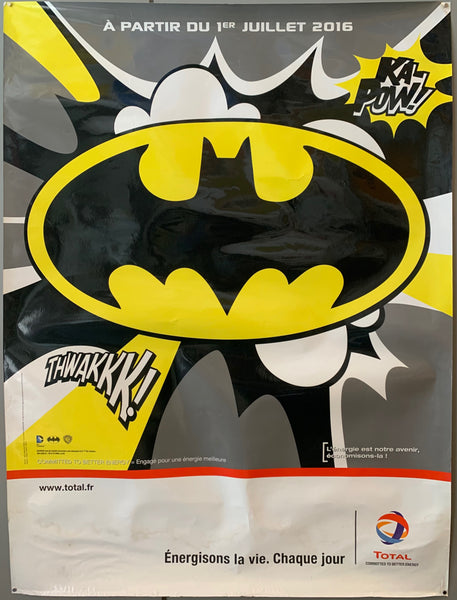 French Batman Advertisement Poster – Poster Museum