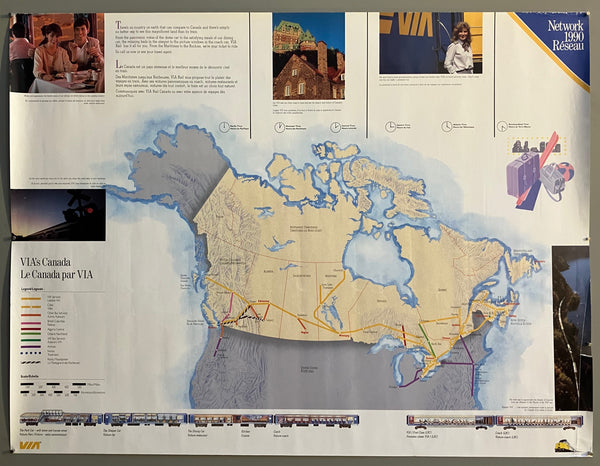 VIA'S Canada Poster – Poster Museum