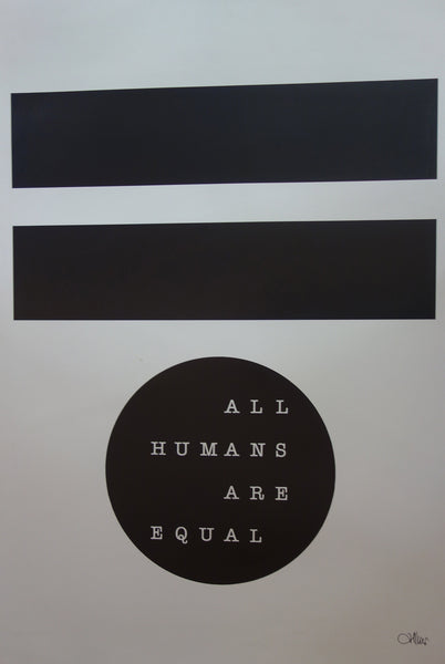 All Humans Are Equal – Poster Museum