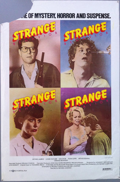 Strange Behavior – Poster Museum