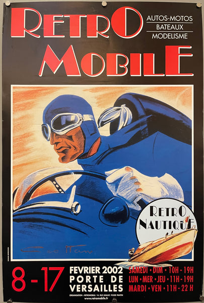 Retromobile 2002 Poster – Poster Museum