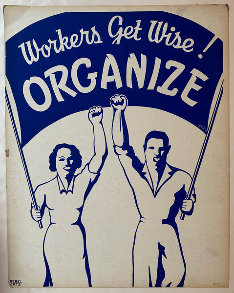 Workers Get Wise! Poster – Poster Museum