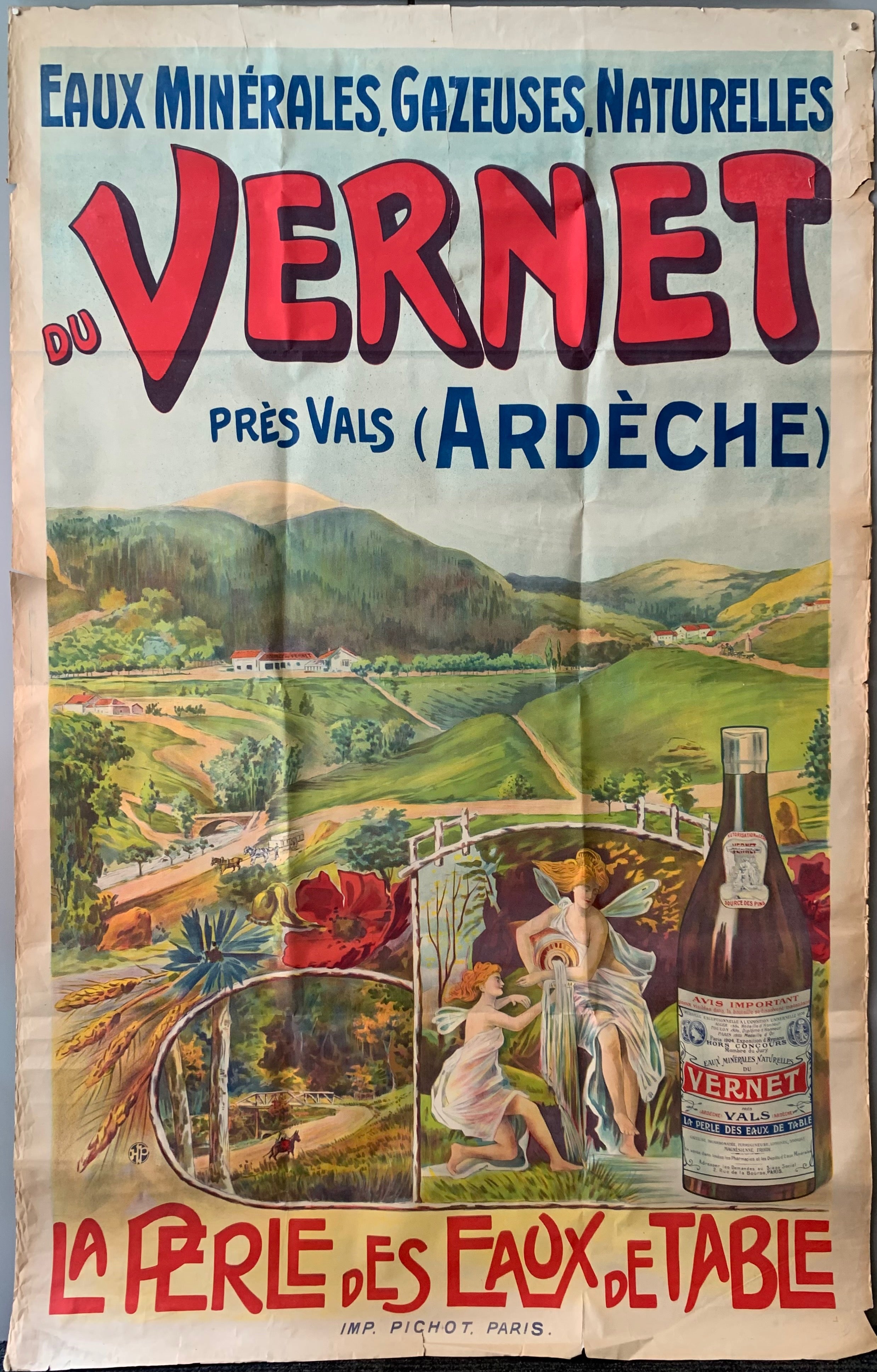 Eaux Min rales Du Vernet Poster Poster Museum Eaux Min rales Du Vernet Poster Poster Museum