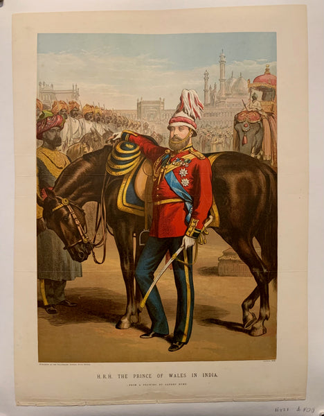 The Prince of Wales in India Poster – Poster Museum