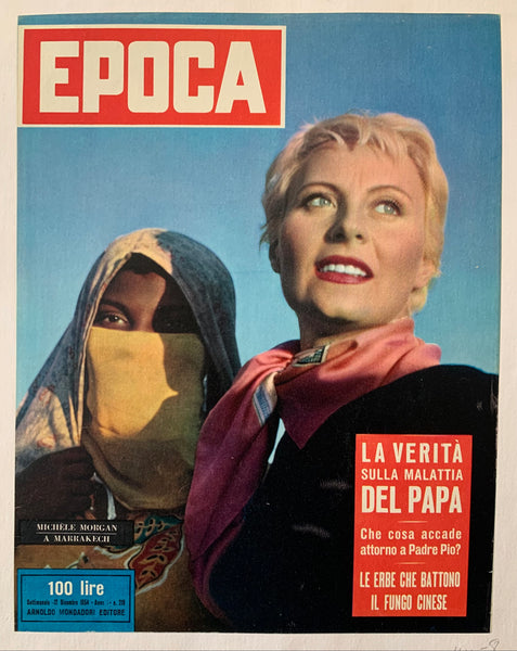 Epoca Magazine December 1954 Poster – Poster Museum