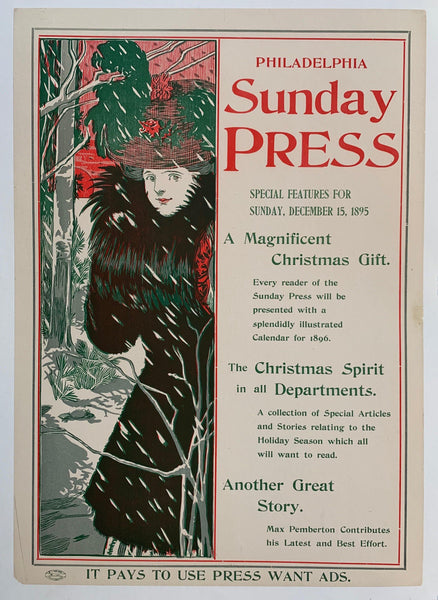 Philadelphia Sunday Press December 15 – Poster Museum